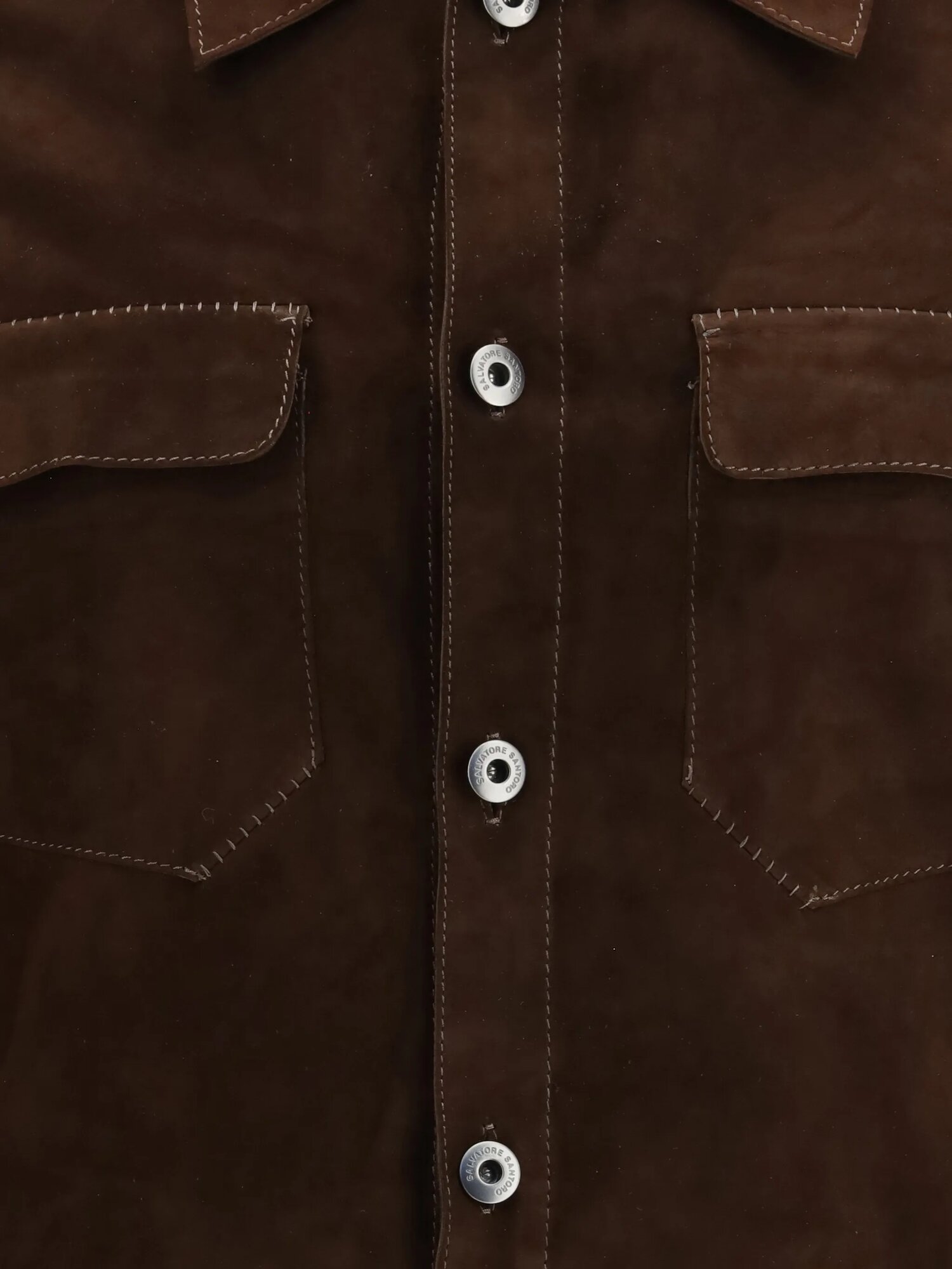 Куртка Salvatore Santoro Pocket button jacket, размер 48, brown — фото 1
