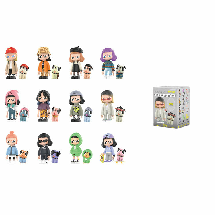 Конструктор унисекс POP MART VITA Коллекция для повседневной носки, Single Mystery Box (Random Pick)
