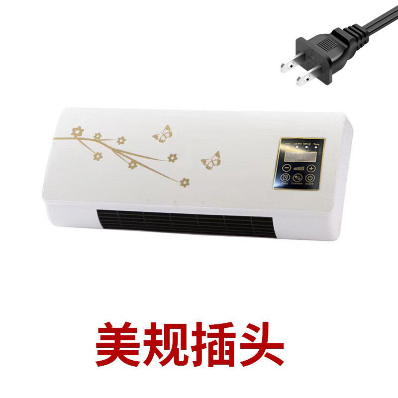 Обогреватель двойного назначения для охлаждения и обогрева, мобильный настенный кондиционер, вентилятор для ванной, тепловентилятор, бытовой электрический обогреватель