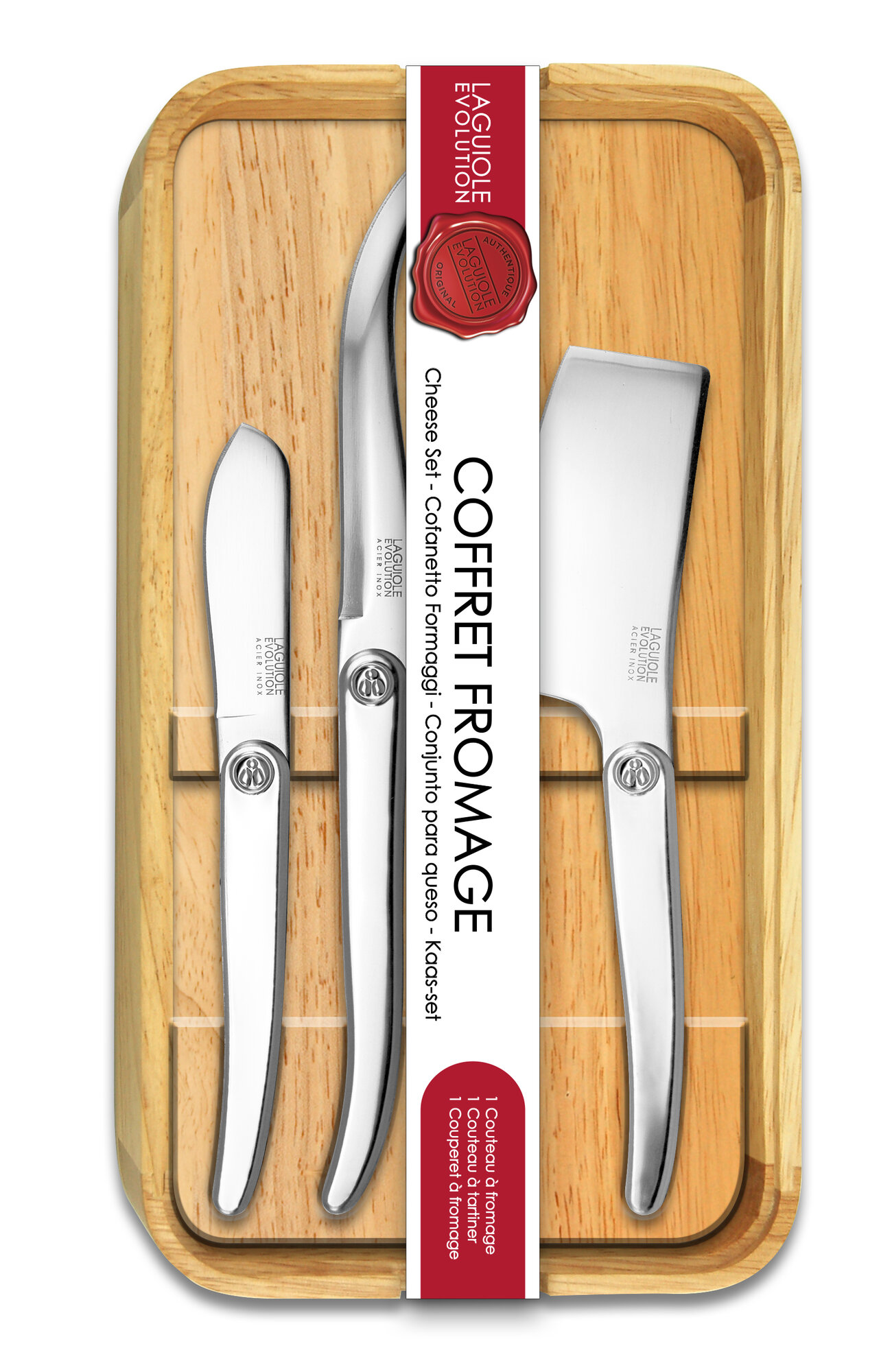 Набор ножей для сыра Tarrerias Bonjean Laguiole Intuition 3 предмета