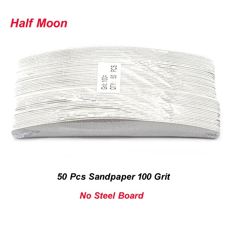 Сменные пилочки для ногтей JEARLYU 50 шт. 50Pcs 100 Grit