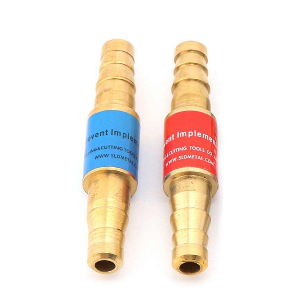 2 шт. обратные клапаны для ацетилена, пропана и кислорода, 10mm