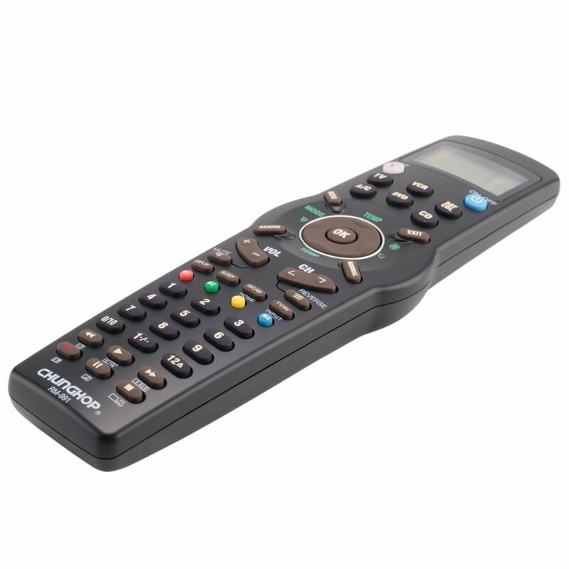 (E M ) RM991 Smart Universal Remote Control Многофункциональный обучаемый пульт дистанционного управления совместим с TV/, DVD CD, VCR, SAT/CABLE и A/C
