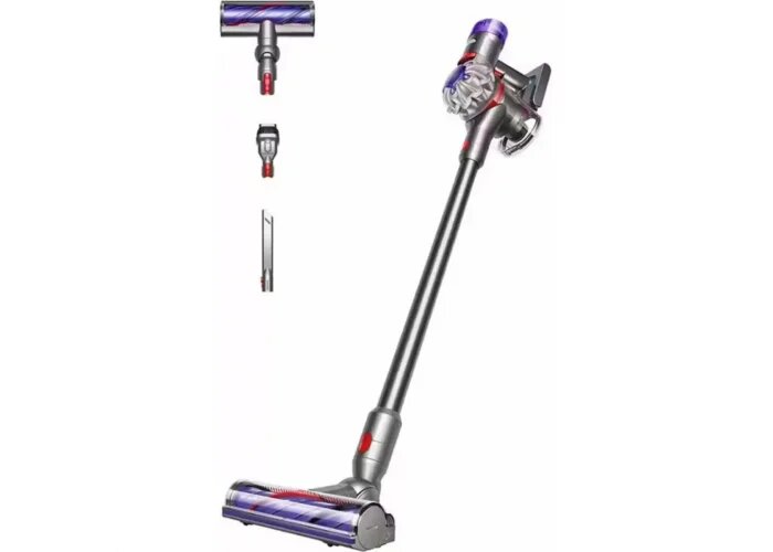 Вертикальный пылесос Dyson V8 Advanced (SV25) UK, серебристый/никель