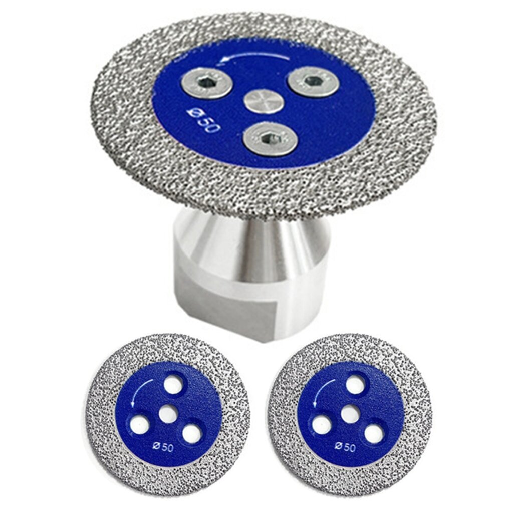 Алмазный Абразивный Диск 50 мм С Пильным Диском и Фланцем M14 для Каменной Кладки