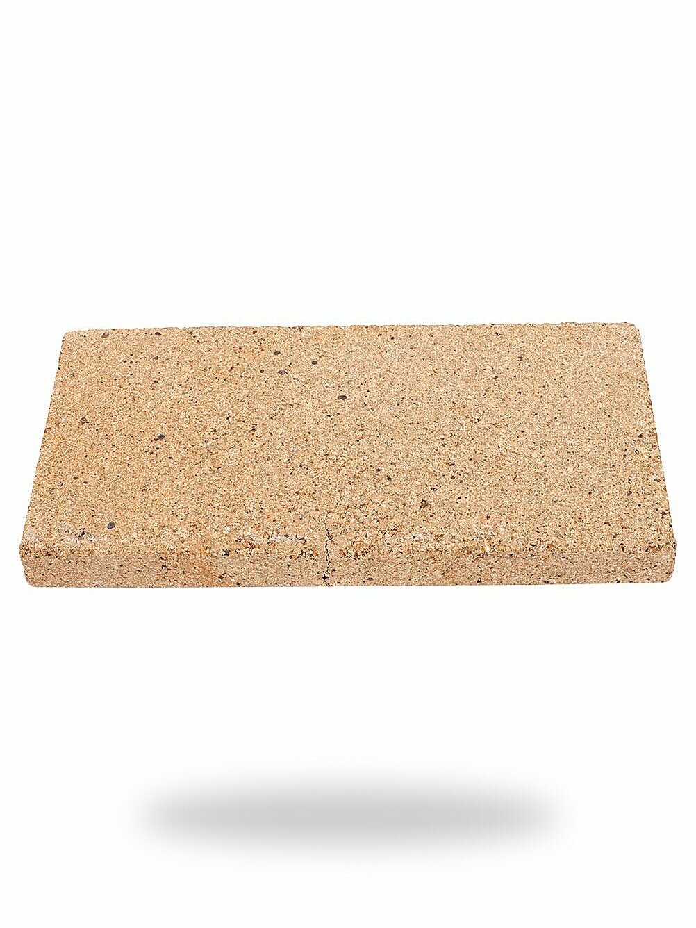 Огнеупорный кирпич из глины, 23x11.4x2 см, для печей и каминов