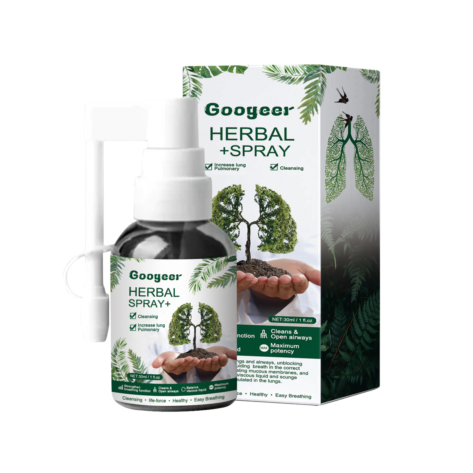 Спрей для восстановления Googeer Herbal, снимает дискомфорт тела, усталость, расслабляет тело, спрей для ухода за телом на основе трав