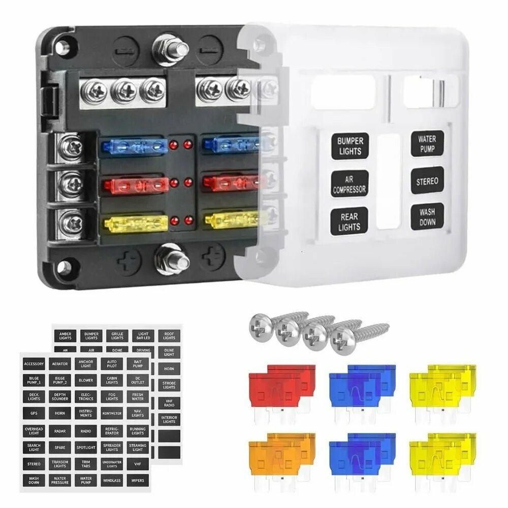 Предохранители автомобильные, 1 шт, арт. 7HH308254-6_WSR4