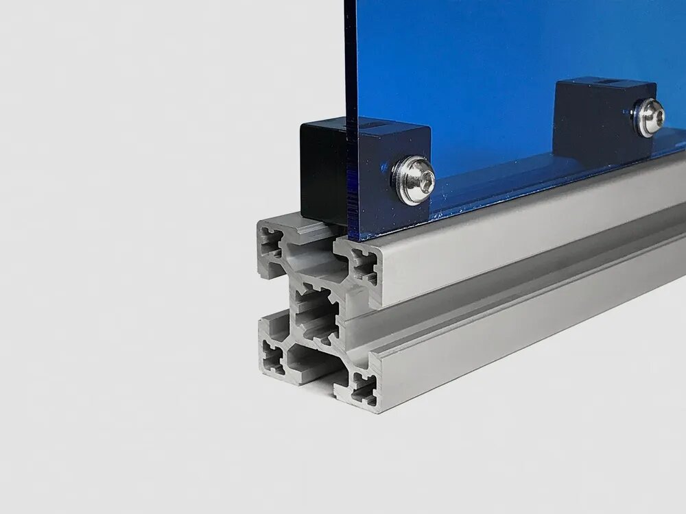 Клипса винтовая для панелей 40, резьба М6, паз 10, A14 / 4 шт / соберизавод