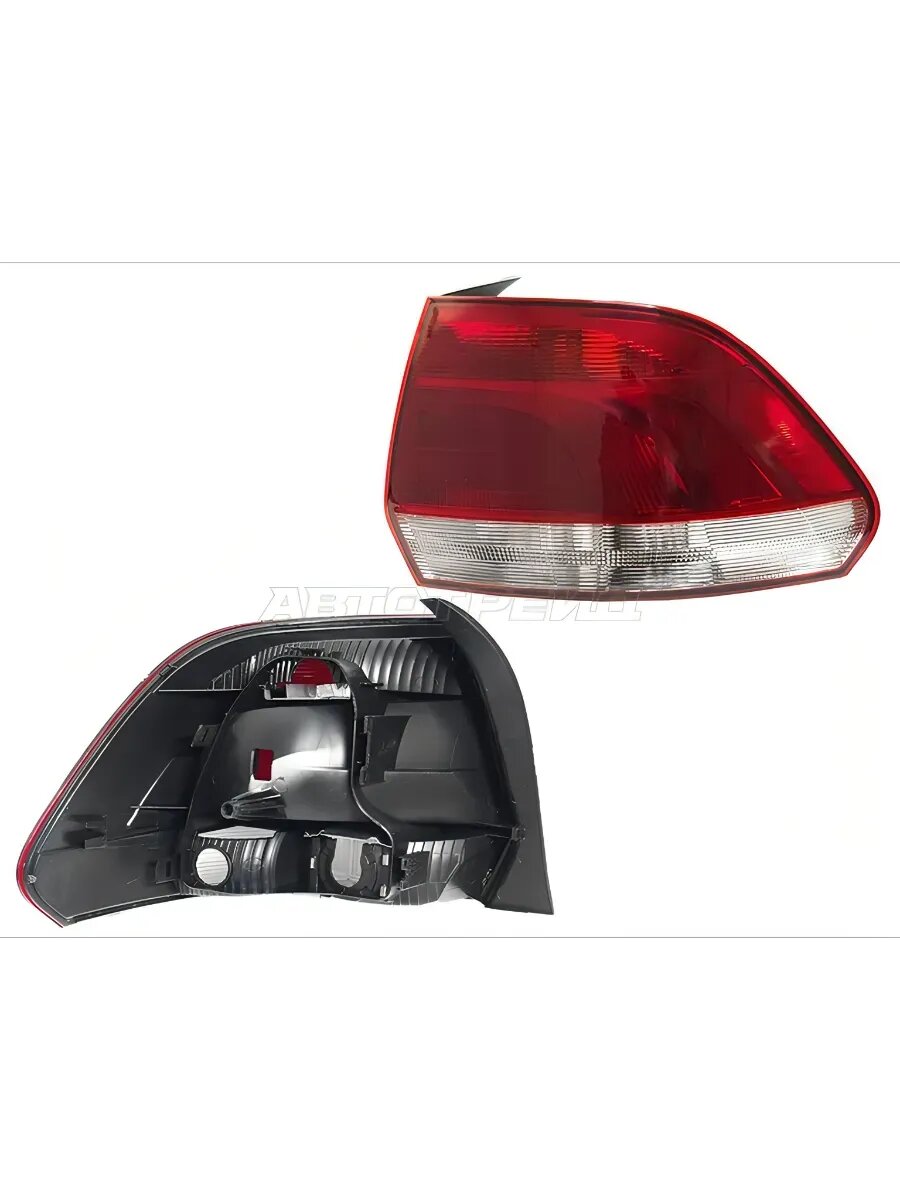 Фонарь задний правый Фольксваген поло 09-15