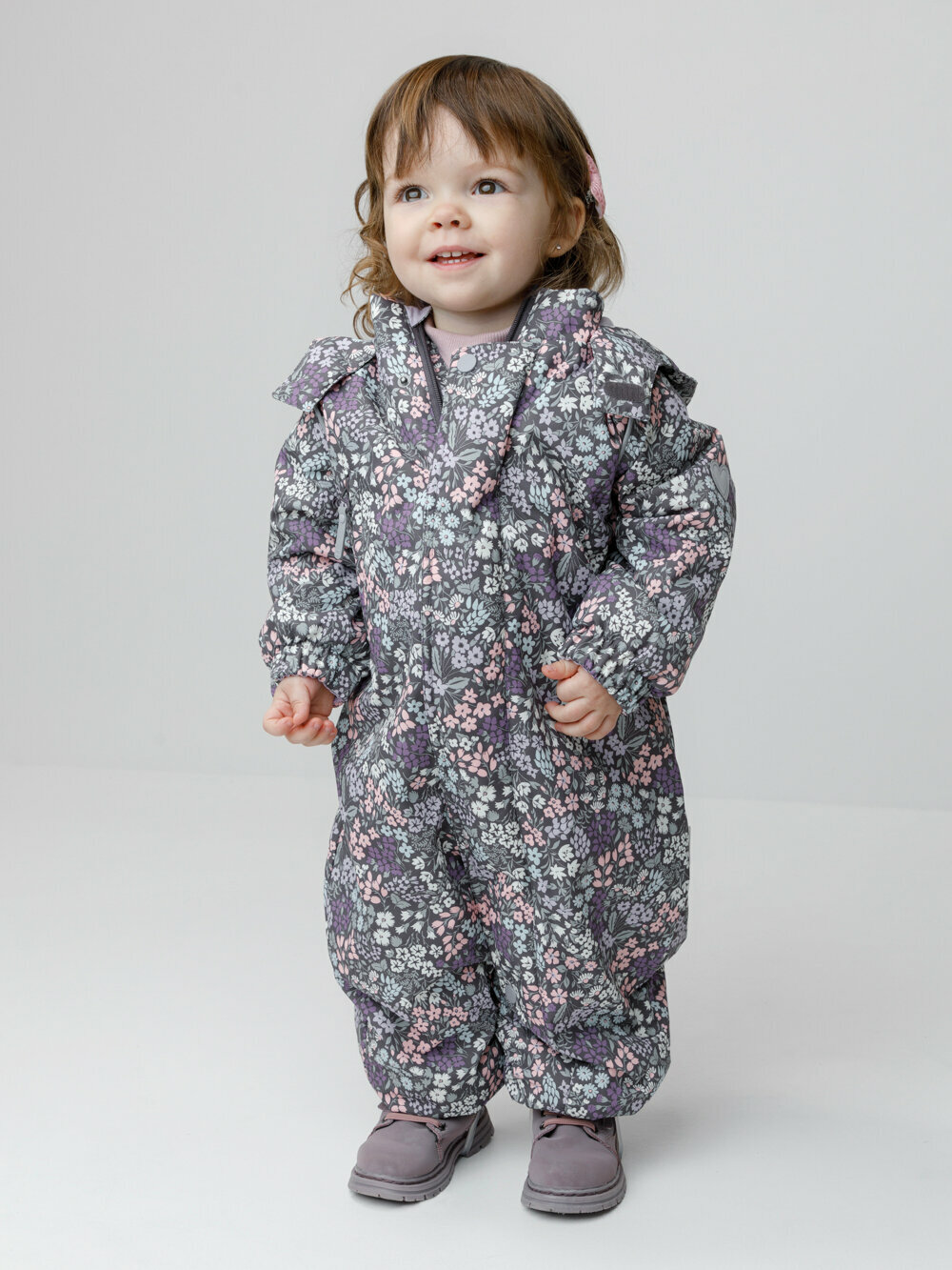 Комбинезон утеплённый мембранный утепленный для девочки