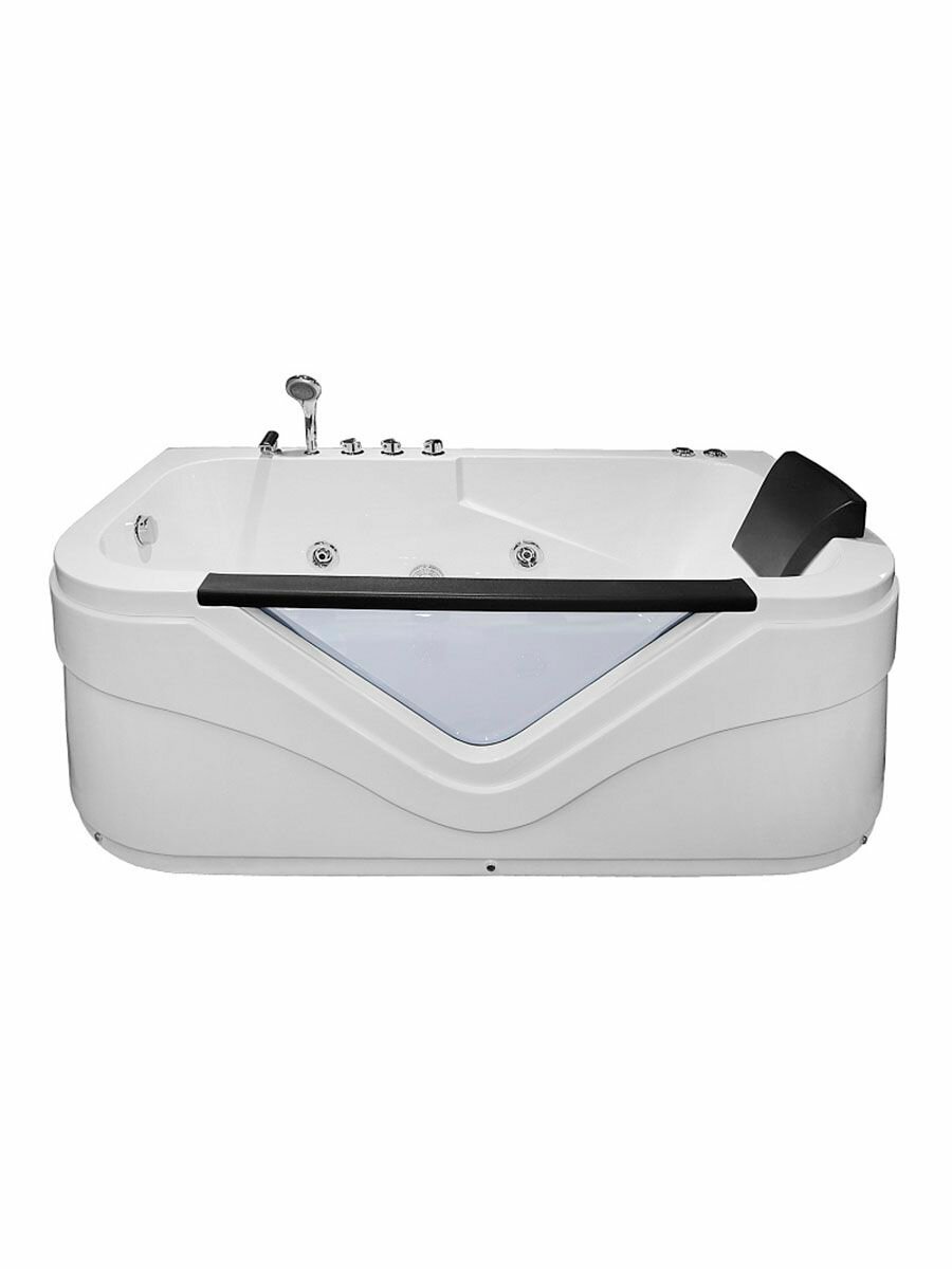 Ванна акриловая Loranto 800х1700х600 с гидромассажем, левосторонняя (CS-832NL)