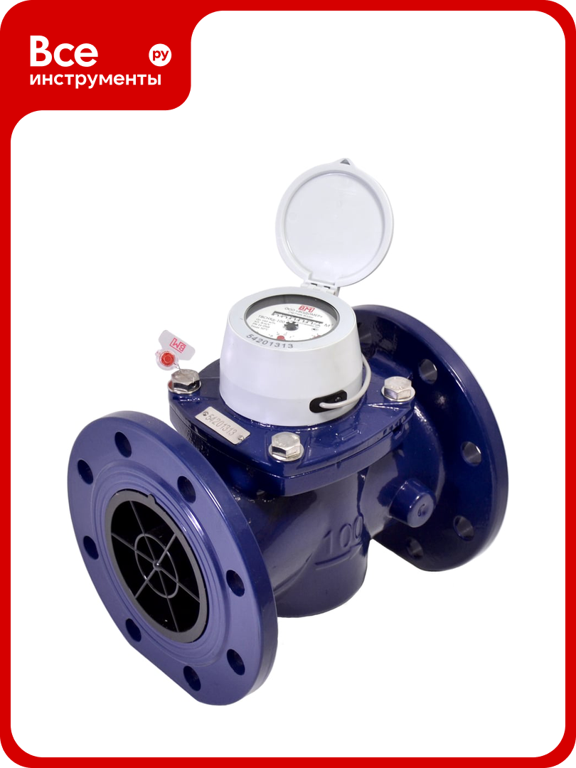 Счетчик холодной воды ООО "Водомер" Твснхд 100 IP68, 100л/имп VM-1071-100-21B-68