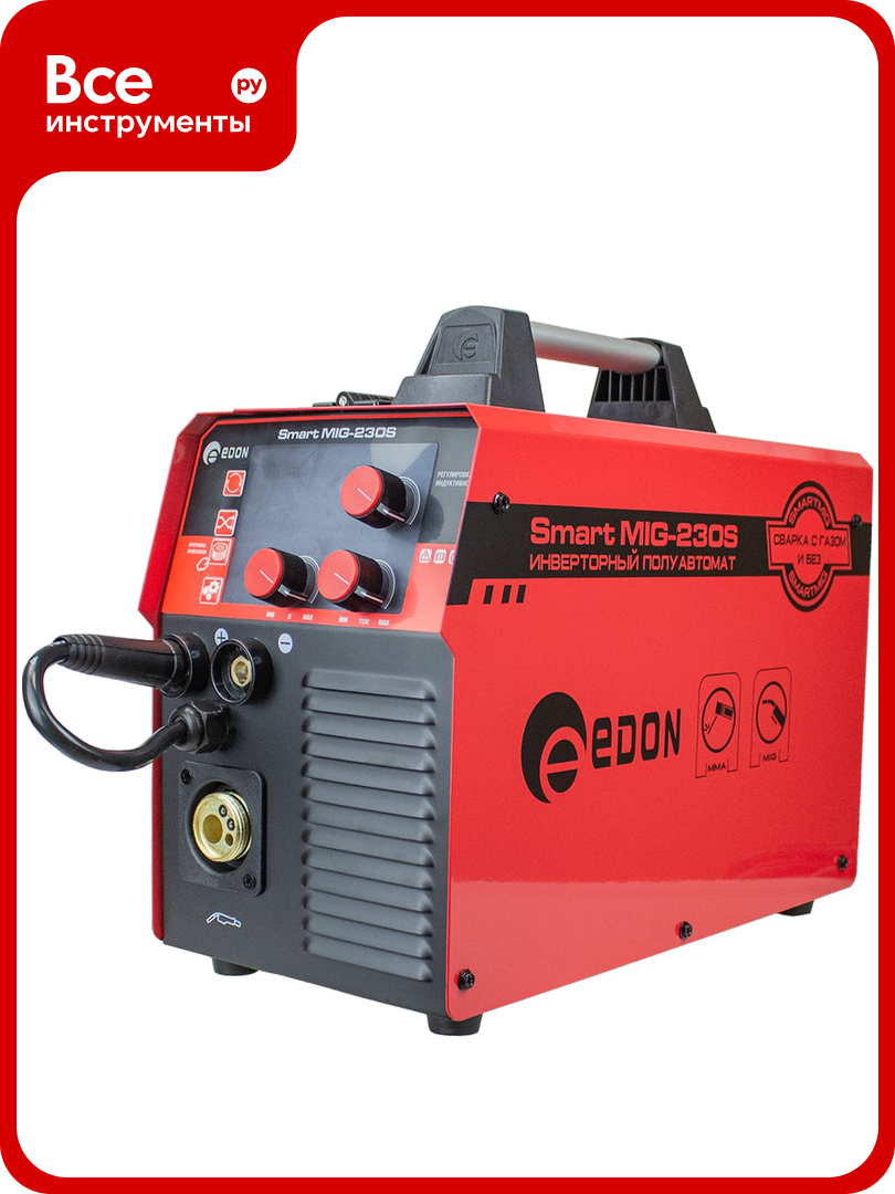 Сварочный полуавтомат инверторный EDON Smart MIG-230S 24677