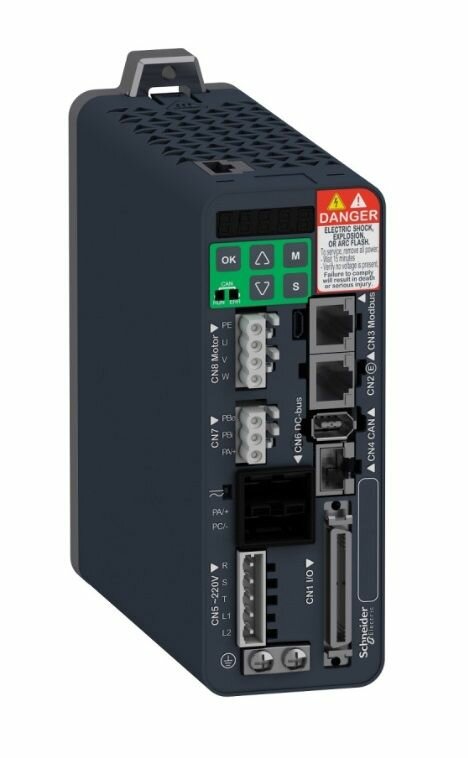 Сервопреобразователь Schneider Electric Lexium 2.4 А, 220 В, 3ф арт. LXM28EU02M3X