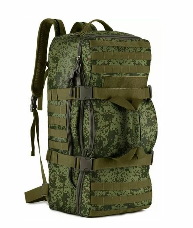 Тактический рюкзак военная сумка фельдшера войсковая медецинская 60 литров пиксель