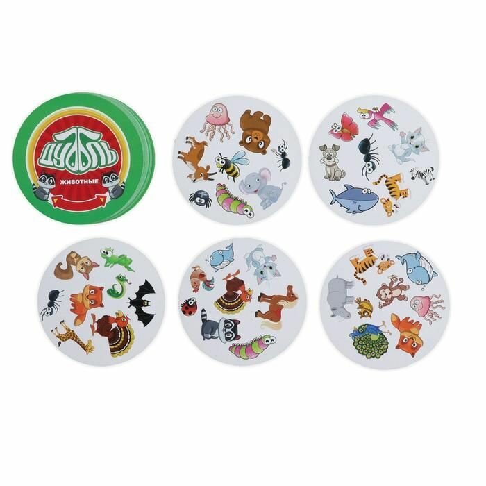 Настольная игра Дуббль Животные