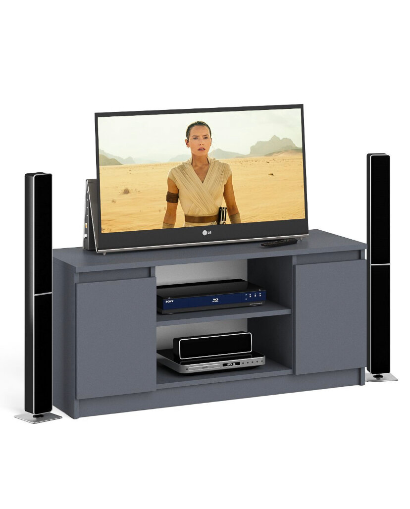 Тумба под ТВ графит 120*54*40