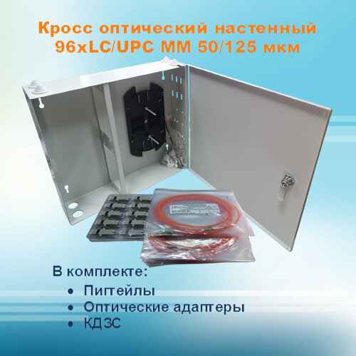 Кросс оптический настенный НКРУ-A96-LC-MM50 (укомплектованный)