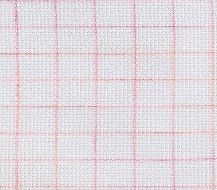 Канва разлинованная DMC белая Aida №14 (50х55см, 100% хлопок, артикул DM222MGM)