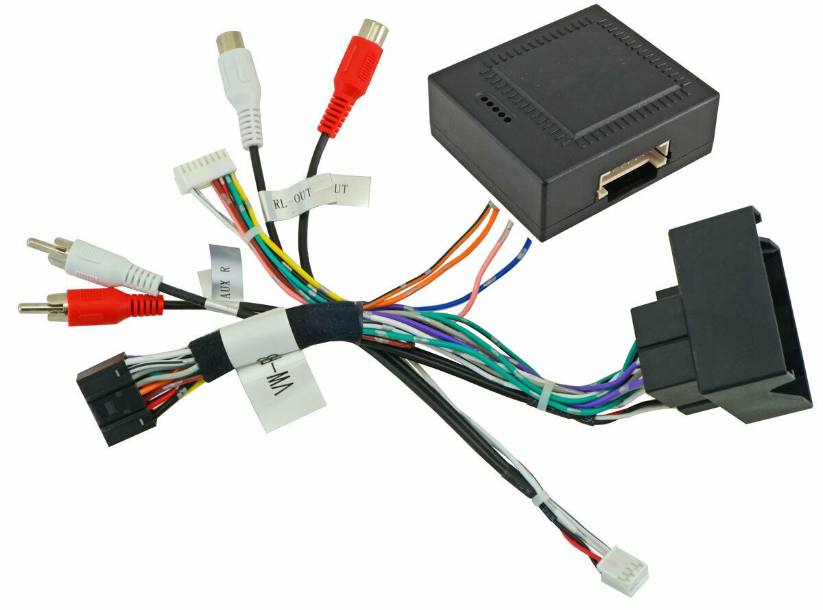 UMS-провод для VW Golf5, B6 красно-синий MFD-дисплей (CAN-модуль) (Incar VW-UMS1477)