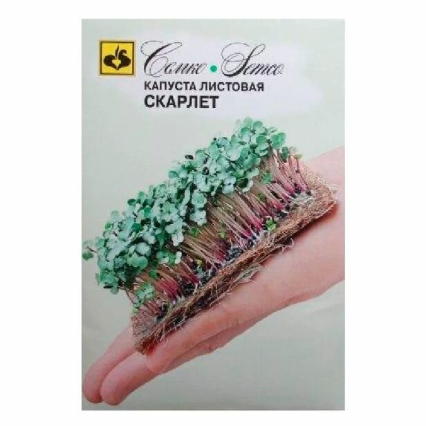 Семена Капуста Скарлет микрозелень 2г "Семко"