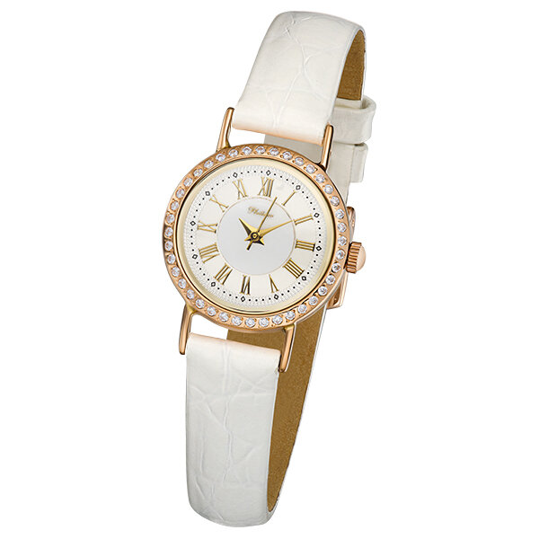 Наручные часы, золото, фианит