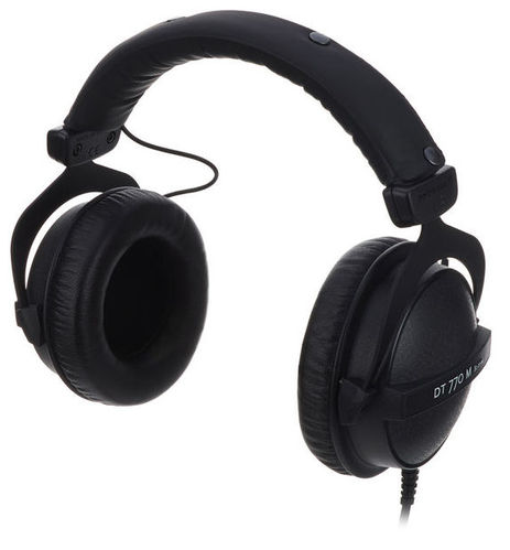 Beyerdynamic DT 770 M/80 Наушники закрытого типа для барабанщиков и FOH-мониторинга. 5-35000 Гц, 80 Ом, 105 дБ. Регулятор громкости.