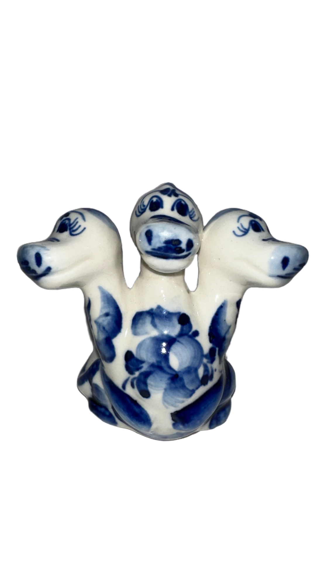 Фигурка «Трёхголовый Змей», символ года 2025, статуэтка гжель