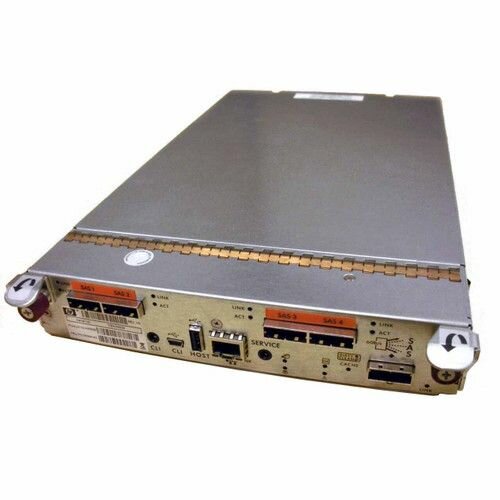 Модуль контроллера HP AW592A 582934-001 P2000 G3 MSA SAS Modular Smart Array Controller 5xSFF8088 2xRJ45 1xUSB CLI For P2000 G3 MSA