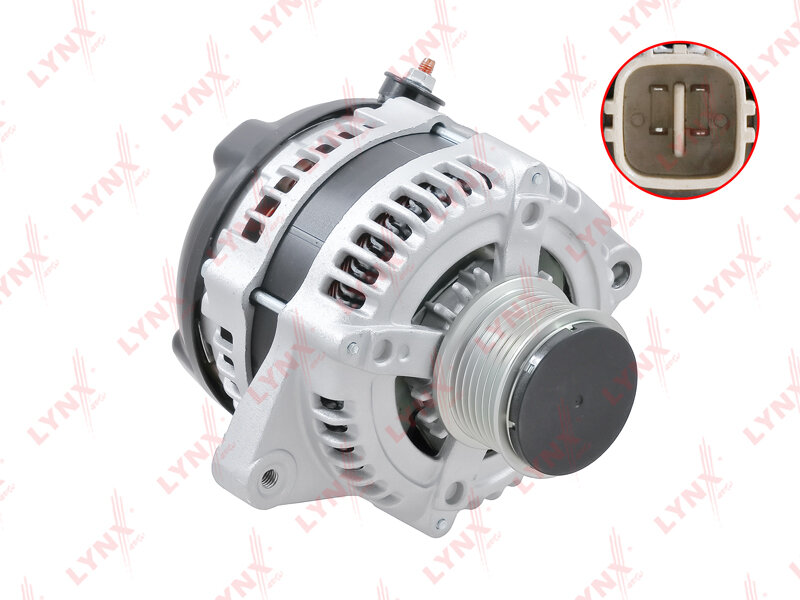 Генератор LYNXauto EA-1359. Для TOYOTA Тойота Land Cruiser(Лэнд Крузер) Prado(Прадо)(J120) 3.0 D-4D 02-09/Land Cruiser(Лэнд Крузер) Prado(Прадо)(J150)