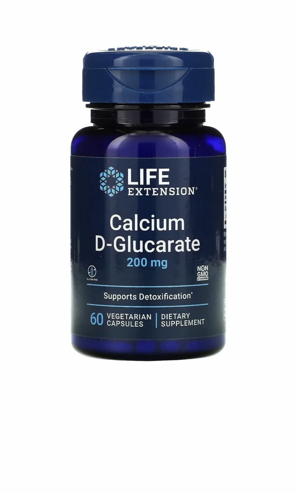 D-Глюкарат Кальция LIFE EXTENSION Calcium D-Glucarate 200 mg 60 капсул