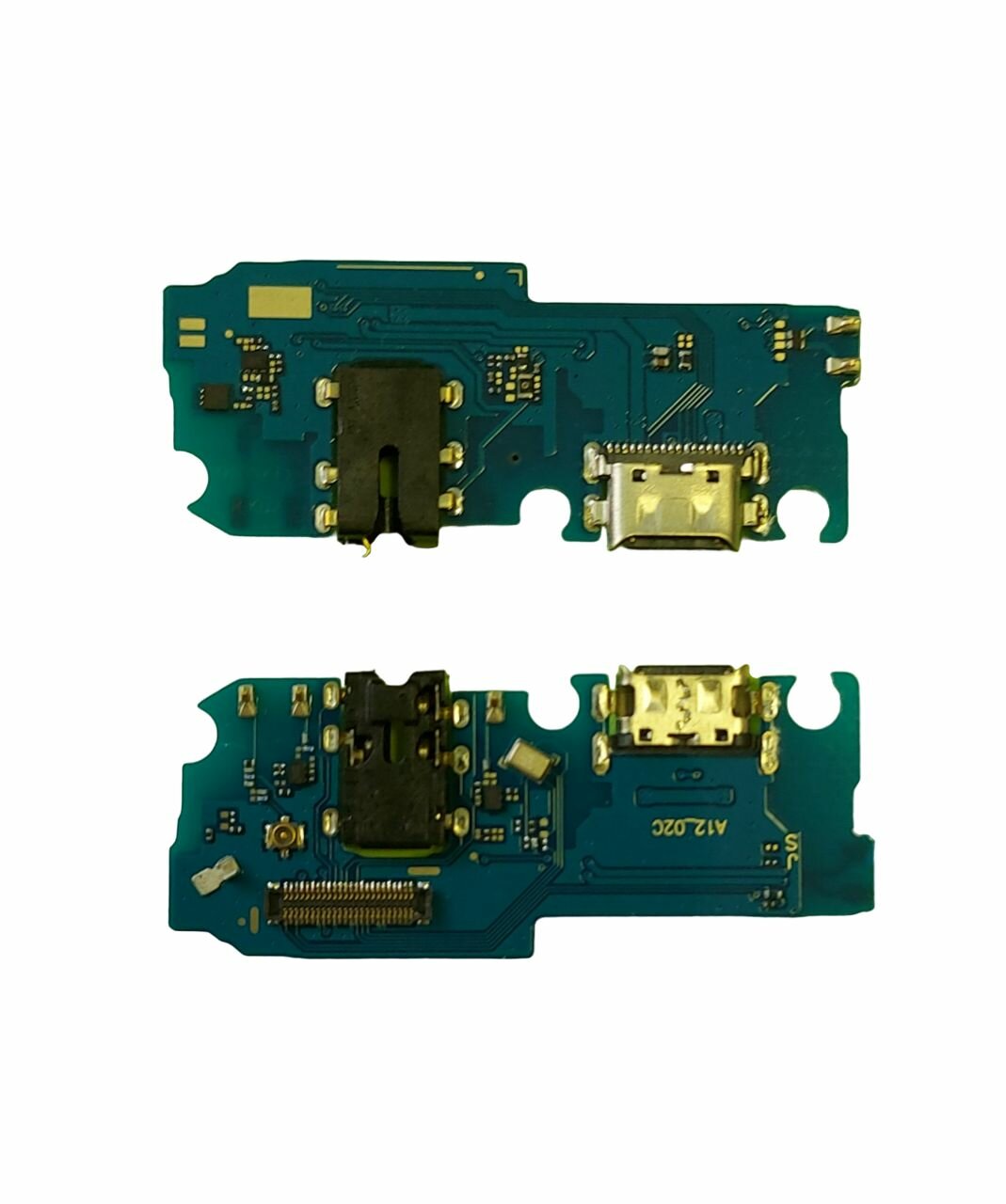 Нижняя плата Samsung Galaxy A12/SM A125F/DS/A12 Nacho/SM A127f/M12/SM M127F с разъемом зарядки и микрофоном (Premium)