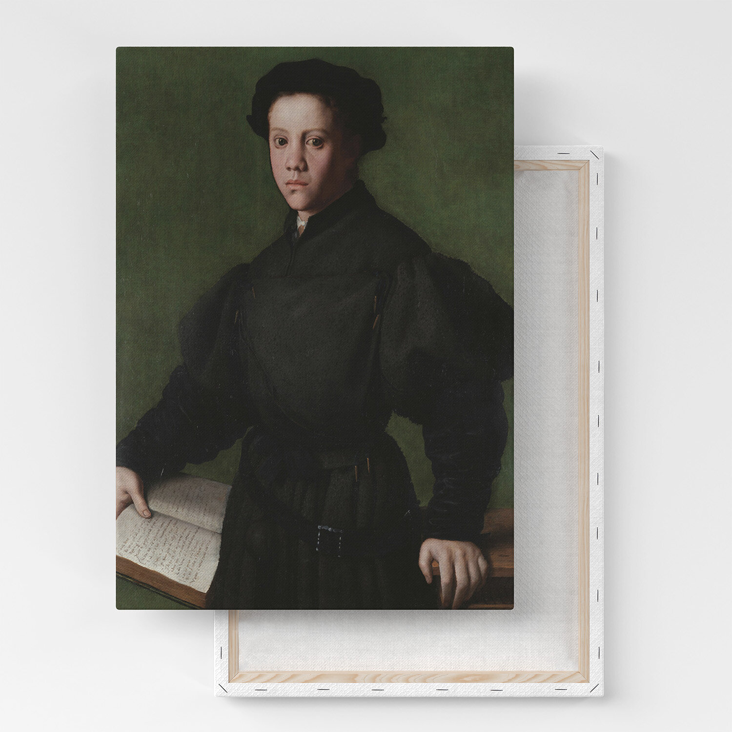 Картина на холсте, репродукция / Бронзино - Portrait of Lorenzo Lenzi / Размер 60 x 80 см