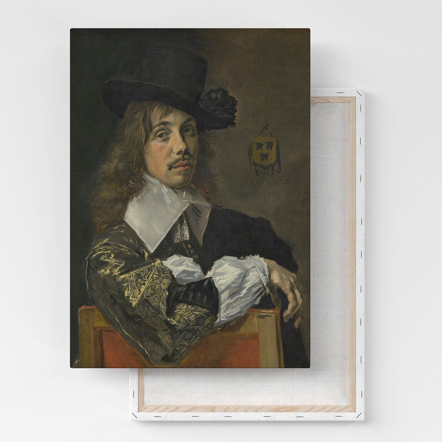Картина на холсте, репродукция / Франс Халс - Willem Coymans / Размер 60 x 80 см