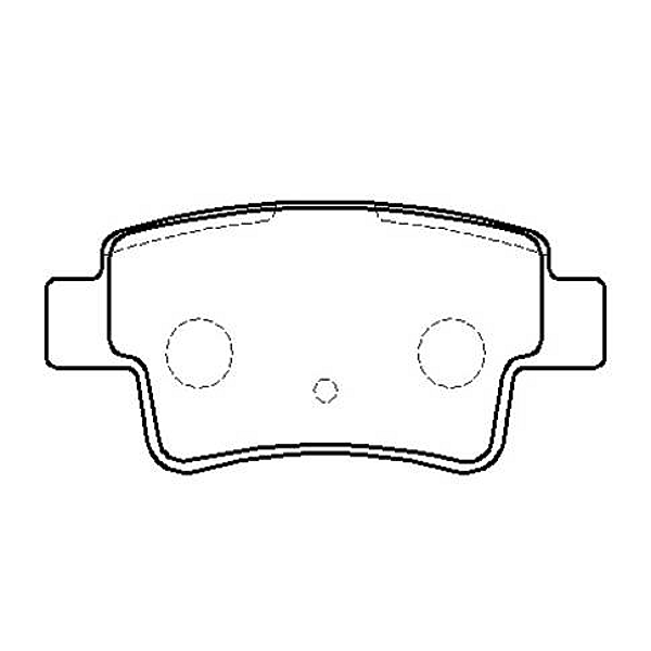 HSB HP9964 колодки тормозные дисковые fiat: linea 07.6-, grande Punto (Пунто) 05.10- Opel (Опель) Corsa (Корса)