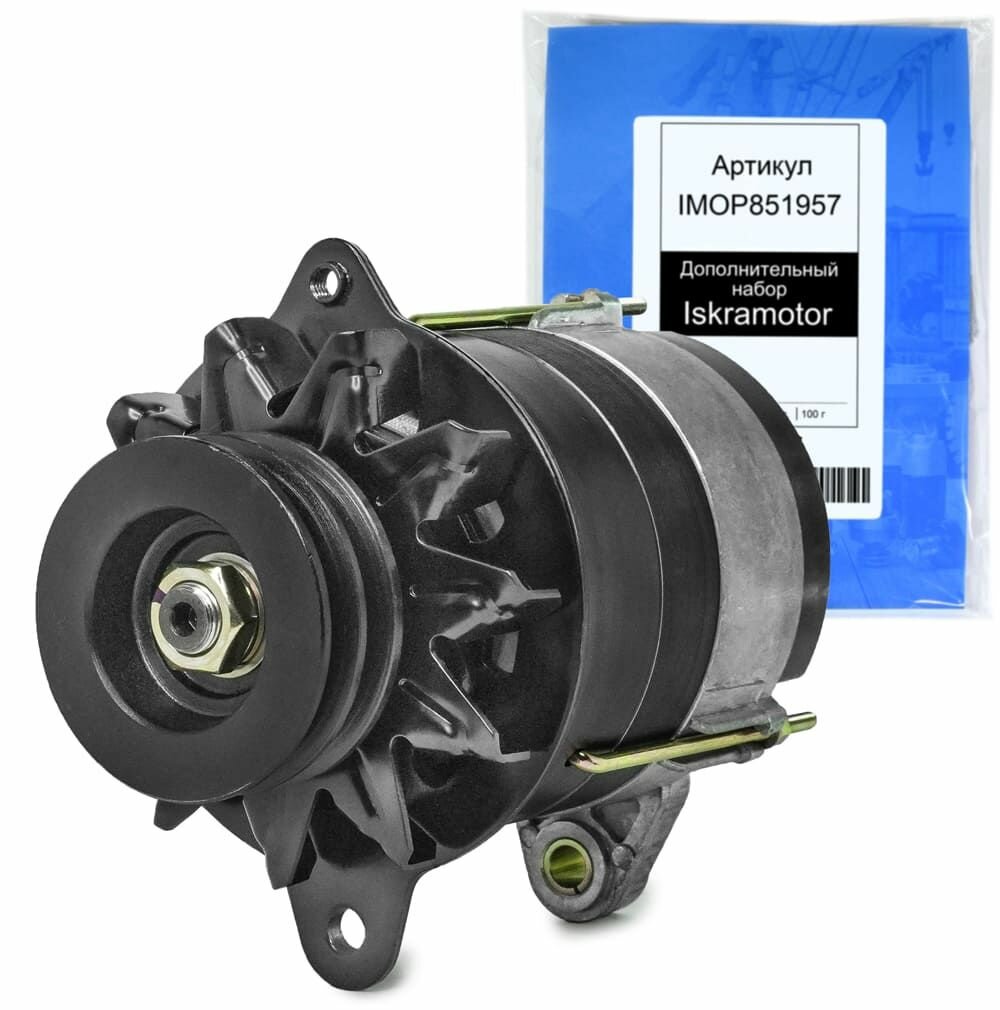 Генератор 28V, 36A, Iskramotor/ Прамо АТ1000В.11.1 для Т-150, Колос, Нива, Дон, Енисей, ПК-60, 122, 236, 238