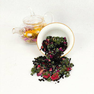 Чай зеленый Иван-чай "Малинник" 50 грамм