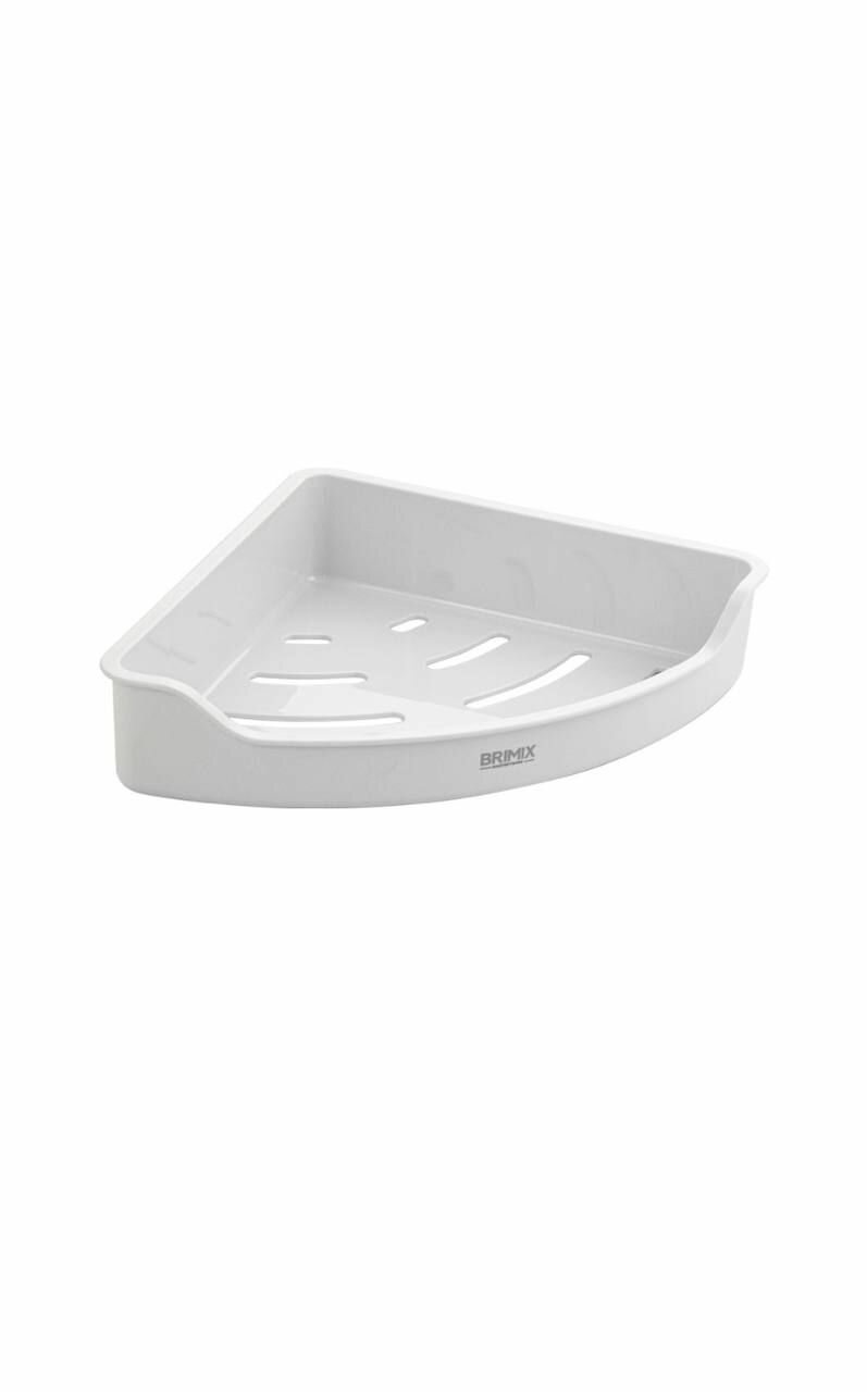 Полка для ванной комнаты Угловая BRIMIX 1 ярусная