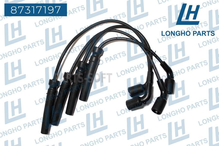 Провода высоковольтные (к-т) Daewoo Nexia/Nubira/Lanos/Aveo/1.4/1.5/1.6 DOHс 9649 Longho арт. 87317197