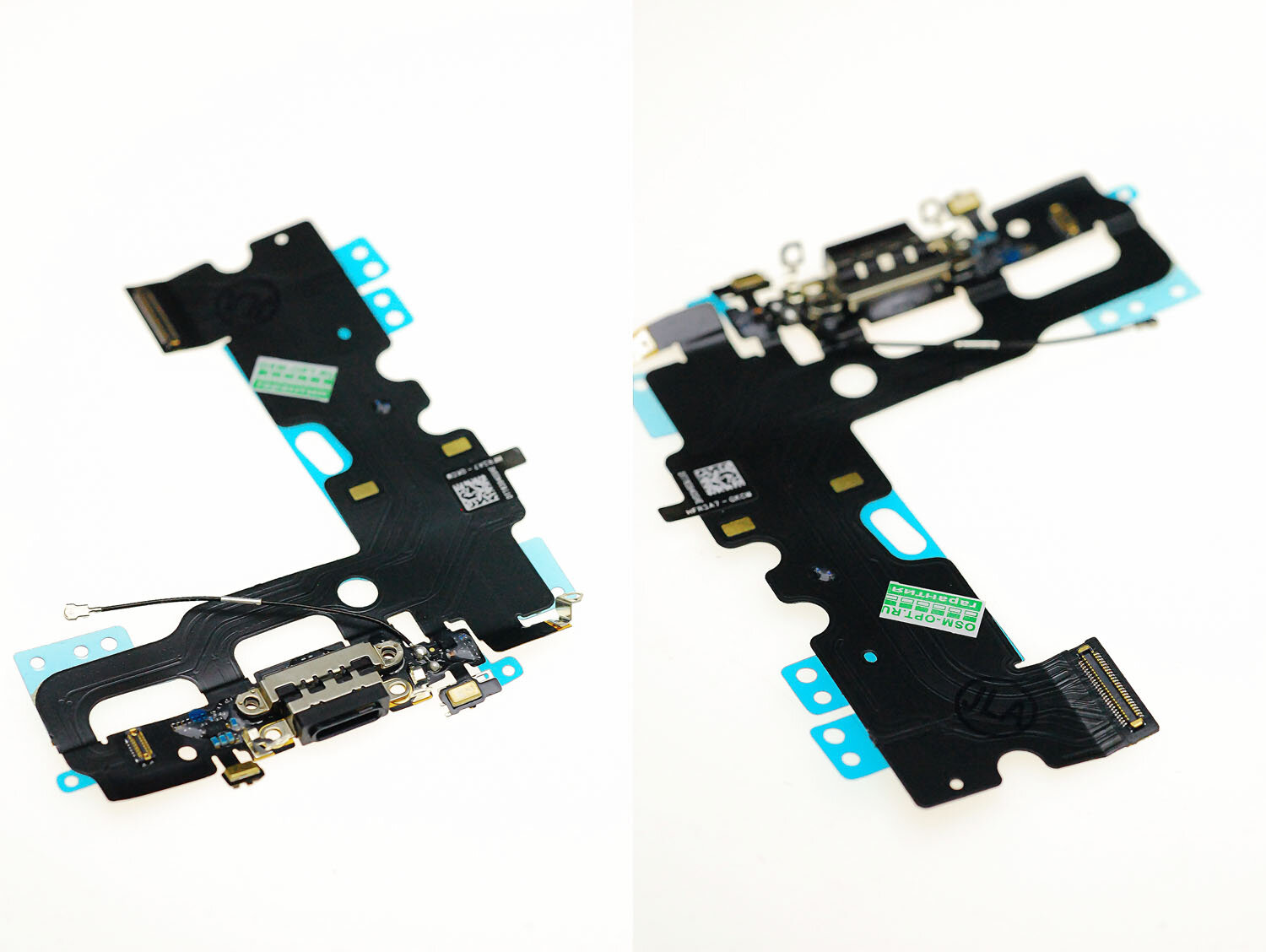 Шлейф для iPhone 7 с разъемом зарядки, черный