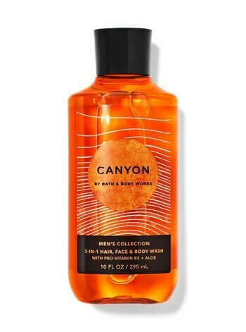 Bath and Body Works мужской увлажняющий гель для душа 3-в-1 CANYON (295 мл)
