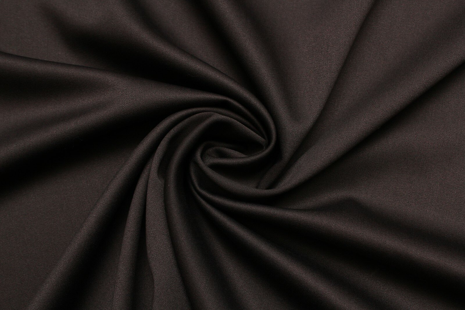 Ткань костюмная сатин-стрейч цвета горького шоколада, ш148см, 0,5 м