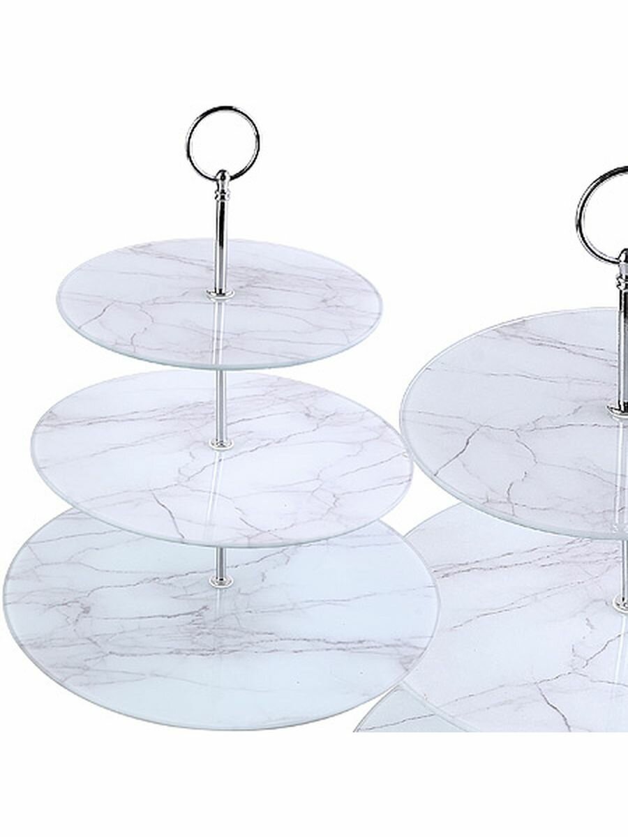 Блюда-этажерки LORAINE белый