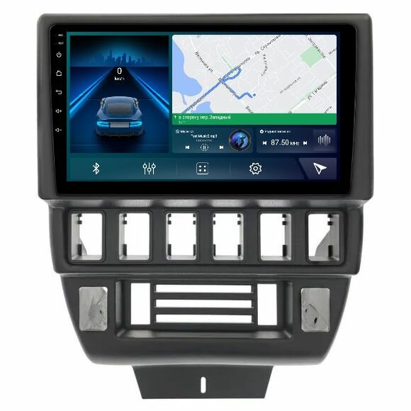 Магнитола CRS-300 Лада Нива 2121 / 2131 Lada Niva 1983-2019 с Android 13, 4/32Gb память, 8 ядерный процессор, Carplay, DSP, 4G модем (Sim)