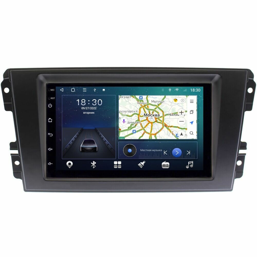 Магнитола CRS-300 Datsun On-Do, Mi-Do 2014-2021 - Android 13 - Процессор 8 ядер - Carplay - DSP 36 полос - 4G(Sim)