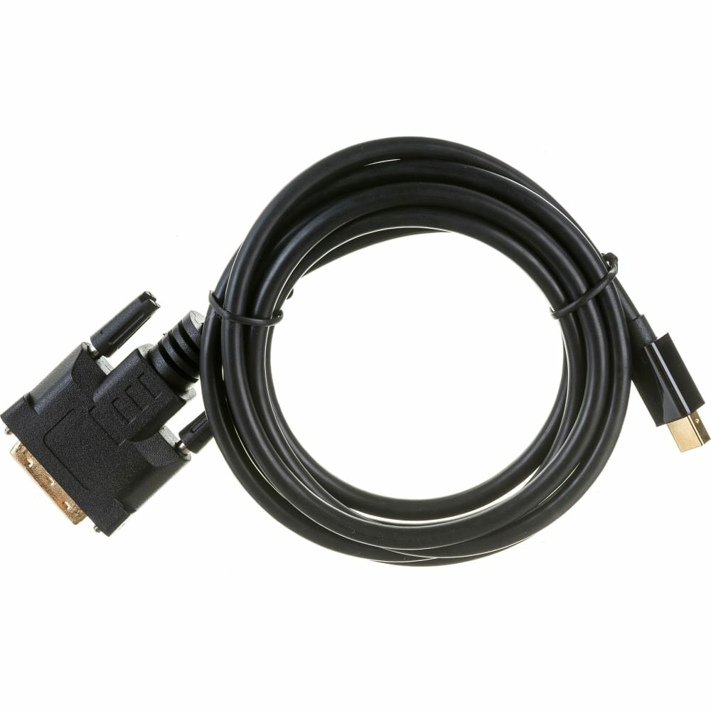 Кабель mini DisplayPort - DVI Cablexpert CC-mDPM-DVIM-6 1.8m — фото 1