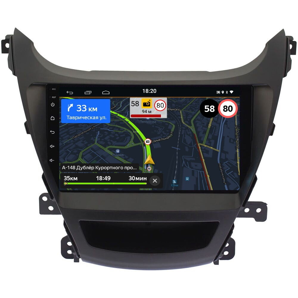 Магнитола CRS-300 Хендай Элантра 5 Рестайлинг Hyundai Elantra 5 (MD) 2014-2016 - Android 13 - DSP 36 полос