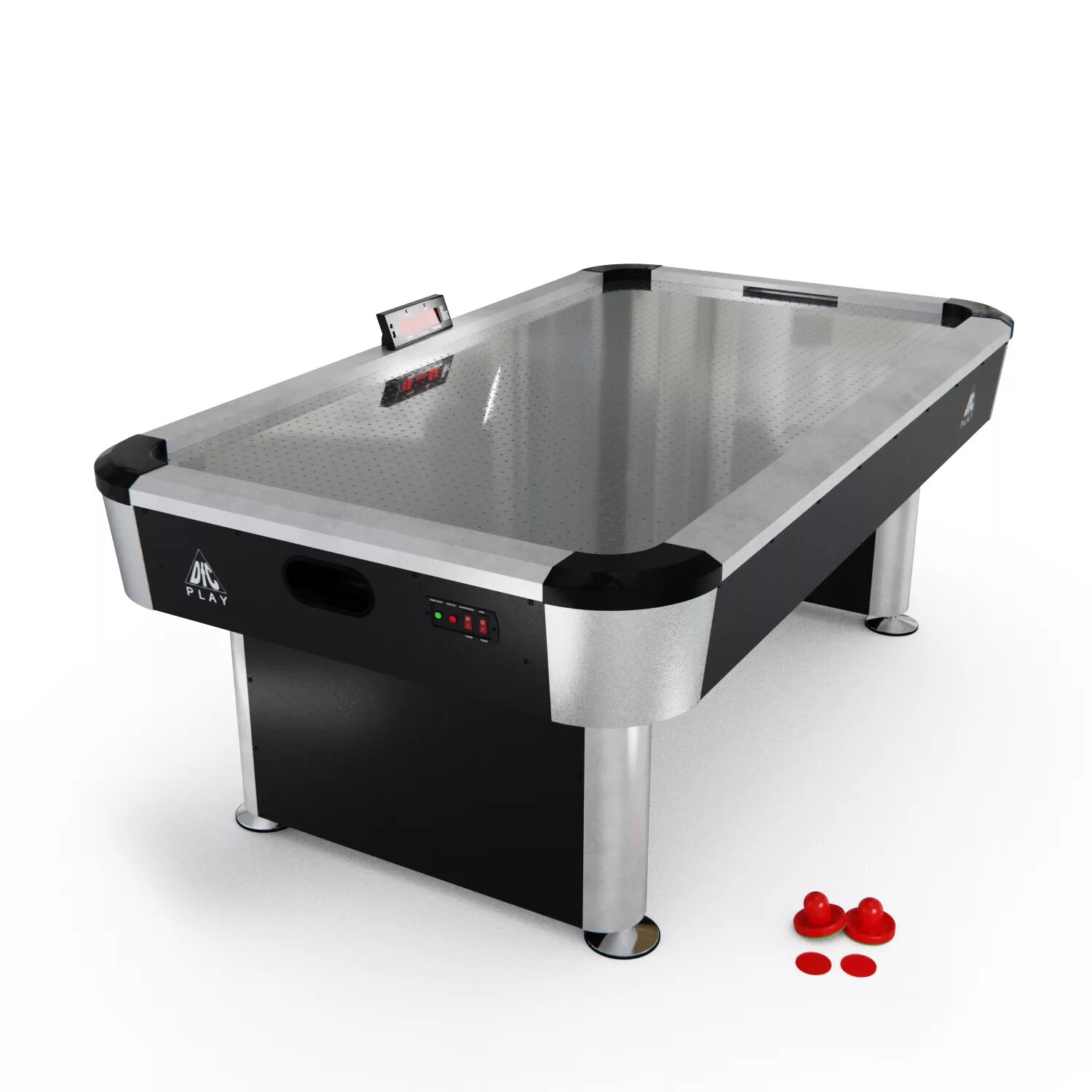 Игровой стол - аэрохоккей DFC Opal, нержавеющая сталь