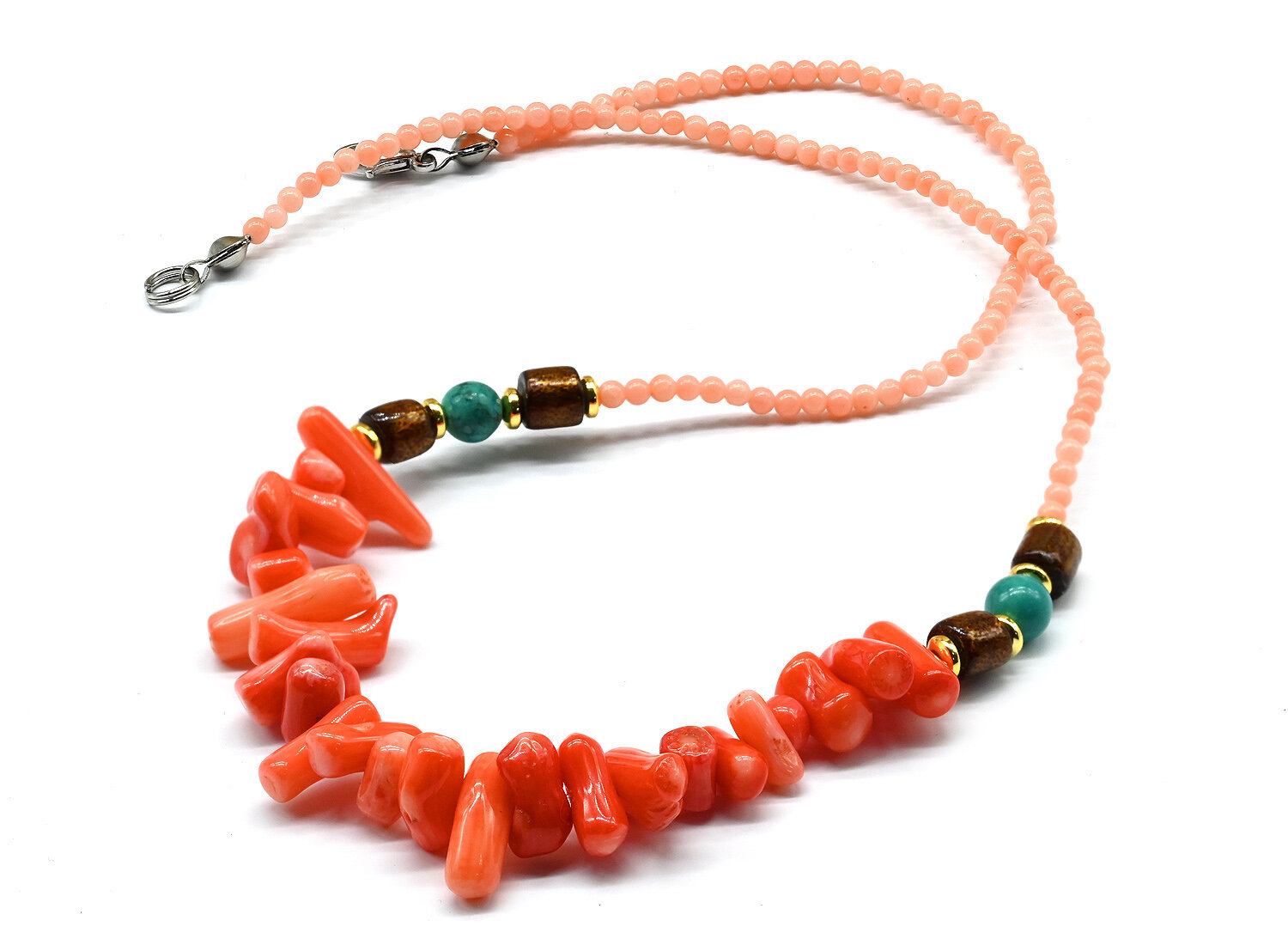 Колье, коралл